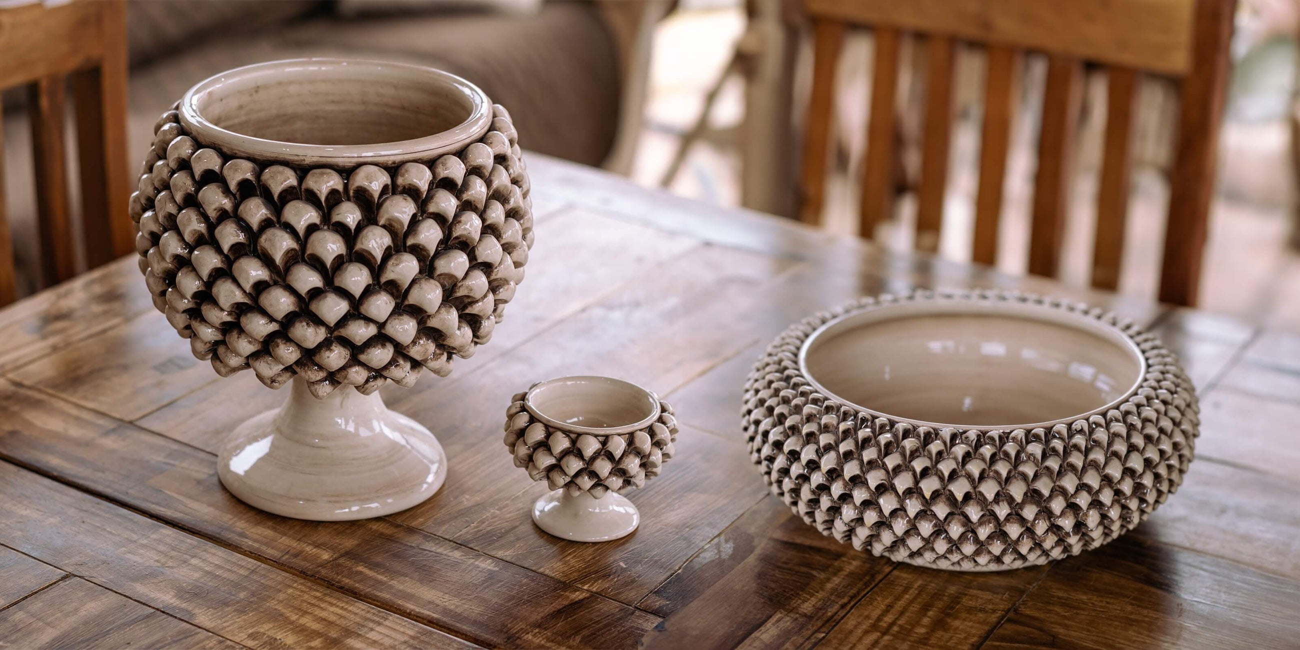 Italian Pottery SOFIA | Handmade Sicilian ceramics